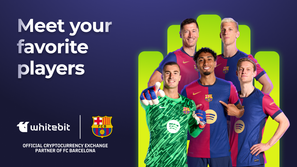 Meet the FC Barcelona Players with WhiteBIT | WhiteBIT Blog