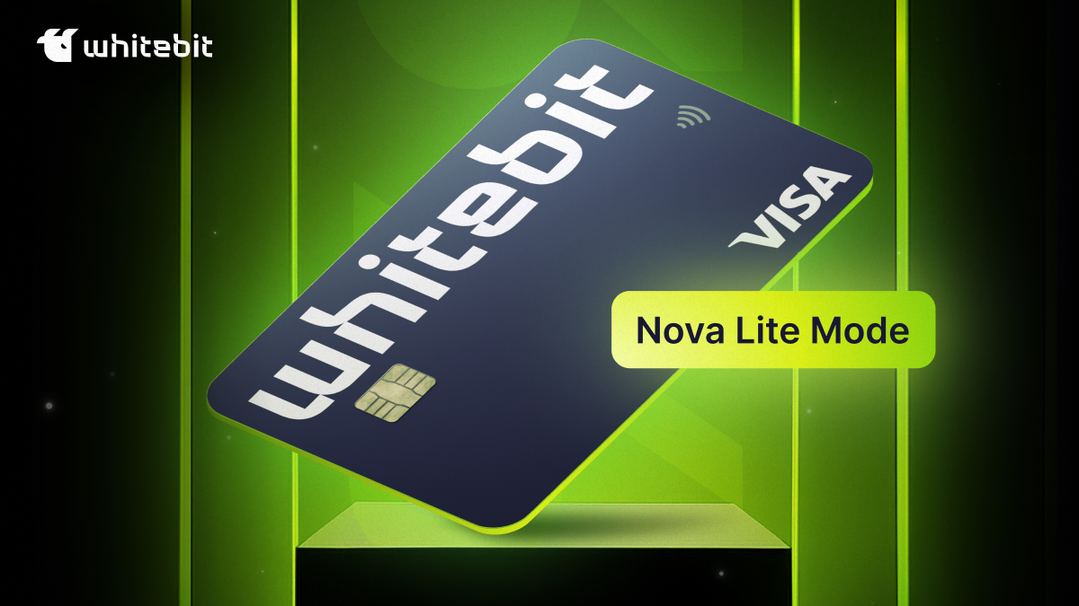 Nova Cashback Lite Mode: Get 3% Cashback on Every Purchase | WhiteBIT Blog